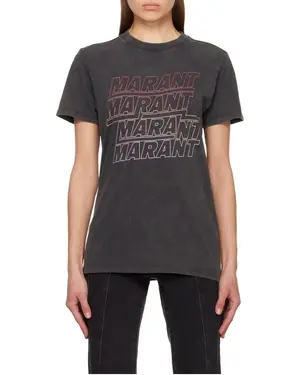 Isabel Marant Étoile Logo-print T-shirt
