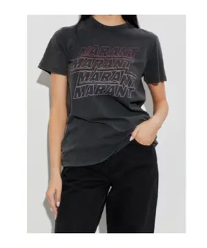Isabel Marant Étoile Logo-print T-shirt