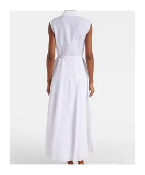 Gabriela Hearst Collared Sleeveless Dress