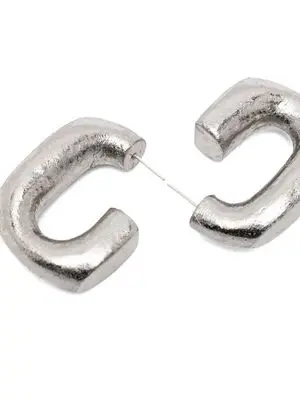 MONIES Anora Hoop Earrings - Gray
