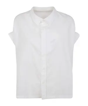 Y’s Cuffed Shirt - White
