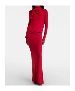 Magda Butrym High-neck Long-sleeved Dress