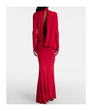Magda Butrym High-neck Long-sleeved Dress
