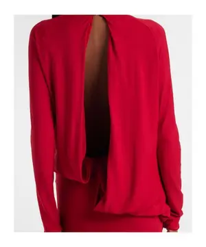 Magda Butrym High-neck Long-sleeved Dress