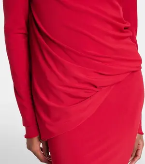 Magda Butrym High-neck Long-sleeved Dress