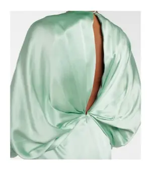 ROKSANDA Tari Gathered Silk Cocktail Dress