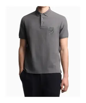 Emporio Armani Embroidered Polo Shirt