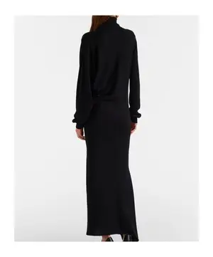 Magda Butrym Knitted Wool Gown