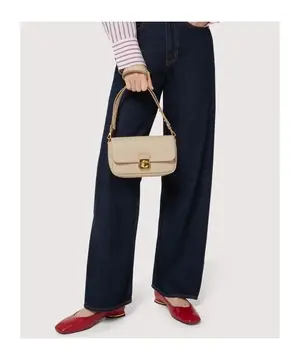 COCCINELLE Mini Logo-plaque Shoulder Bag