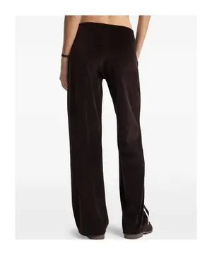 SPORTY  RICH Velour Sweatpant