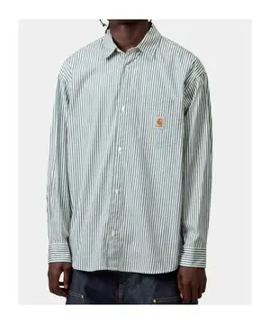 Carhartt Work In Progress Daldry Striped Oversized Shirt