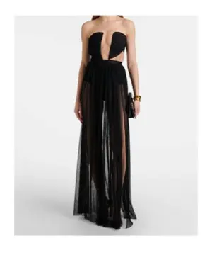 NENSI DOJAKA Semi-sheer Gown
