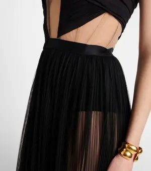 NENSI DOJAKA Semi-sheer Gown