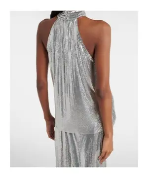 Rabanne Chainmail Halterneck Top
