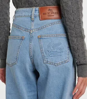 Etro Pegaso Wide-leg Jeans