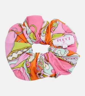 Emilio Pucci Orchidee Scrunchie