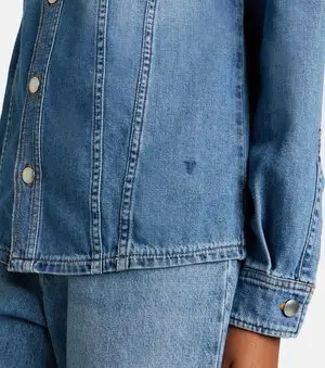 TOD'S Denim Button-down Shirt