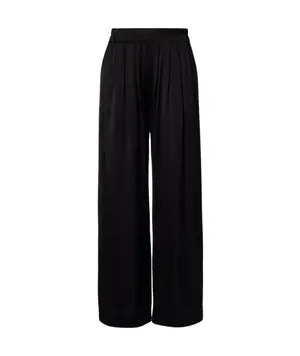 Isabel Marant Étoile Nolia Satin Wide-leg Pants - Black