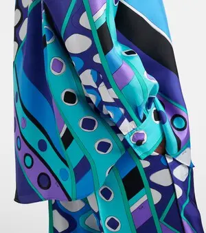 Emilio Pucci Vivara Silk Twill Shirt