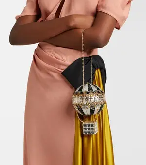 Judith Leiber Hot Air Balloon Small Embellished Clutch