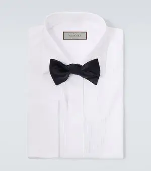 Brunello Cucinelli Cotton And Silk Satin Bow Tie