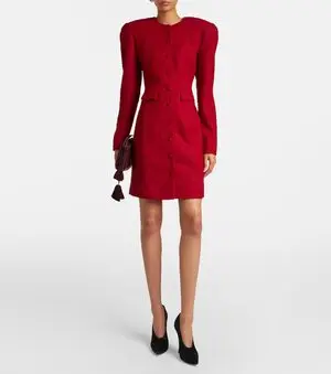 Magda Butrym Bouclé Minidress
