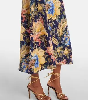 Etro Floral Midi Dress
