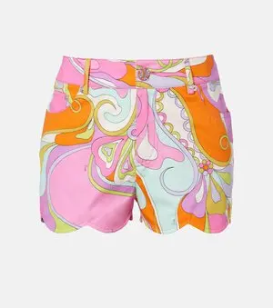 Elasticated Waist Cotton Shorts