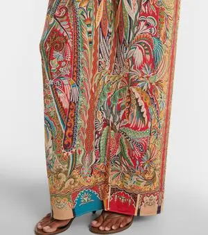 Etro Paisley Print Maxi Dress
