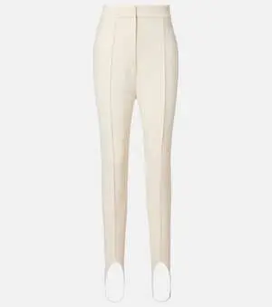 Stella McCartney Jersey Stirrup Leggings - Beige