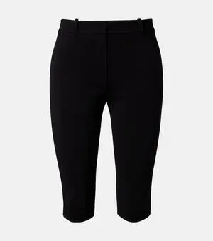 Magda Butrym Mid-rise Capri Pants - Black