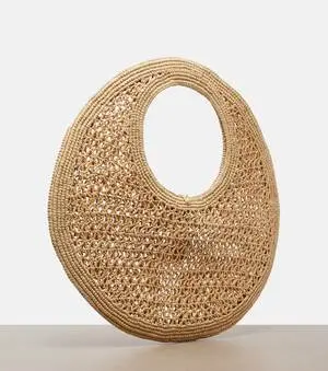 Jacquemus Spiaggia Raffia Top-handle Bag
