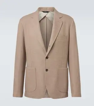 Brioni Wool And Silk Blazer