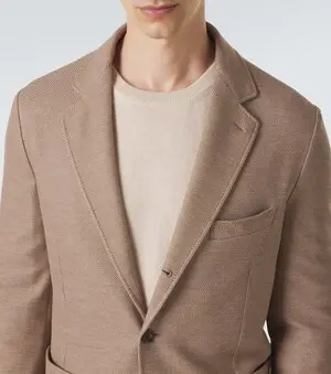Brioni Wool And Silk Blazer