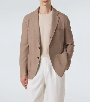 Brioni Wool And Silk Blazer
