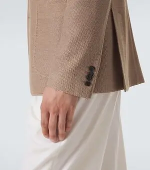 Brioni Wool And Silk Blazer