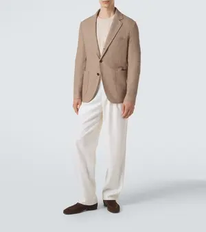 Brioni Wool And Silk Blazer