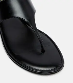 TOM FORD Lina Leather Thong Sandals