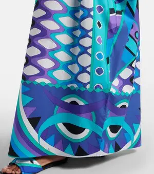 Emilio Pucci Vivara Cotton Kaftan
