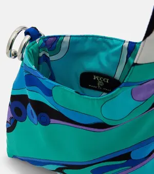 Emilio Pucci Emilio Orchidee Twill Top-handle Bag