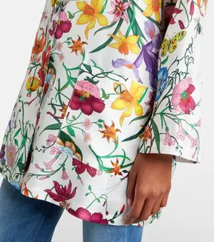 Gucci Flora Silk Twill Shirt