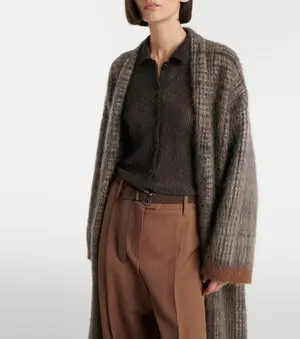 Brunello Cucinelli Silk And Wool Blend Top