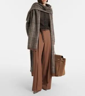 Brunello Cucinelli Silk And Wool Blend Top