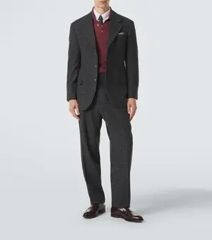 Brunello Cucinelli Leather Penny Loafers