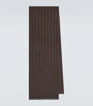 Brunello Cucinelli Cashmere Scarf - Brown