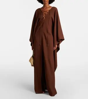 TALLER MARMO Sahara Crepe Cady Kaftan