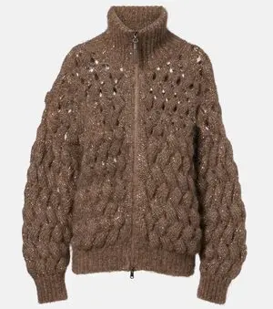 Brunello Cucinelli Trimmed Cardigans For Women