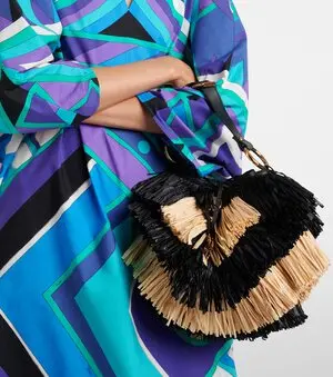 Emilio Pucci Capriccio Raffia Bag