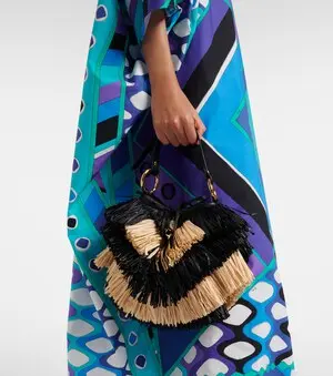 Emilio Pucci Capriccio Raffia Bag