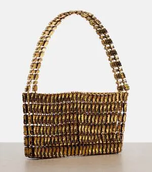 Saint Laurent Evening Embellished Shoulder Bag